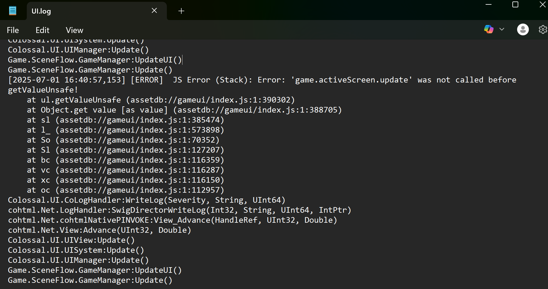 Fixed - The UI does not properly load | Paradox Interactive Forums